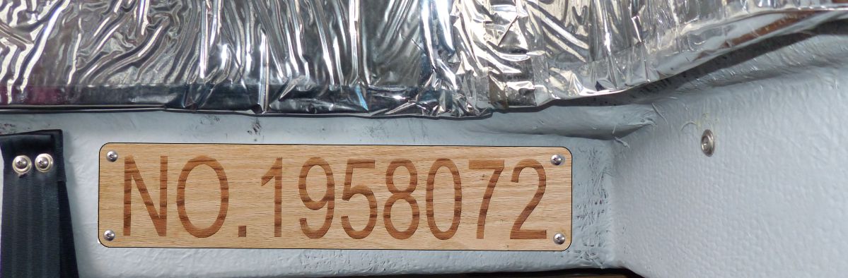 Coast Guard Vessel Documentation Plaque