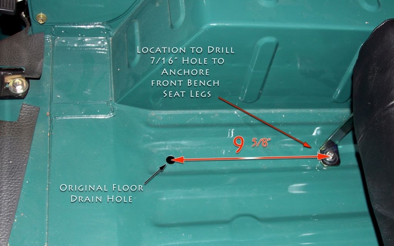 Bench Seat Installation '79 - '84 FJ40 & BJ40