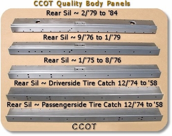 Rear FJ40 Body Sill Channel ~ High Quality ~ 1958 ~ 1984