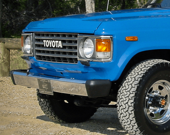 Bumper - Front - Chrome - FJ60 - TOYOTA