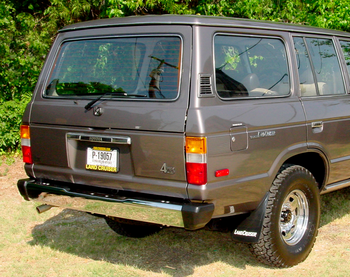 Bumper - Rear - Chrome - FJ60 FJ62 - TOYOTA