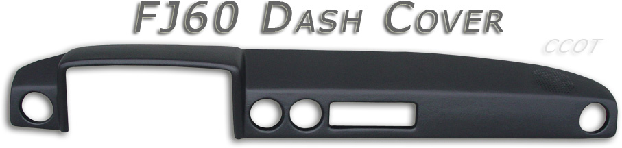FJ60 Original Style Dash Cover