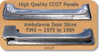 Rear Ambulance Door Replacement Skins