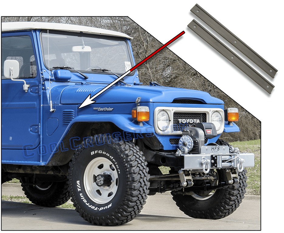 Fender Apron Shim Clip