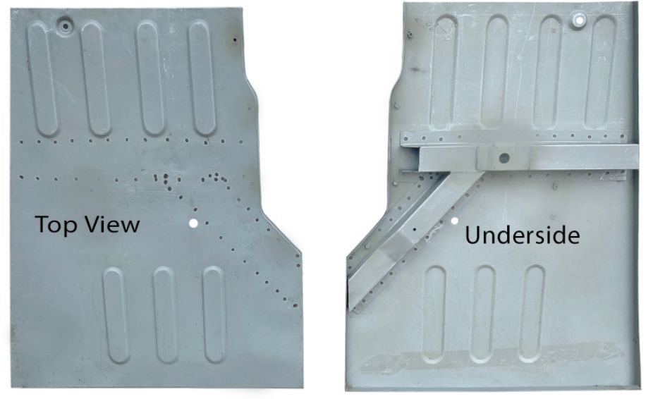 Front Floor Pans 3-Spd '64 - '73