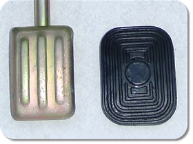 Gas Pedal Pad - '63 - '84 - Aft Mrkt