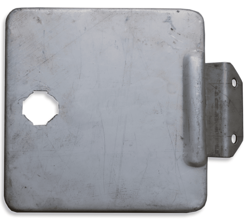 Gas Tank Door and Well