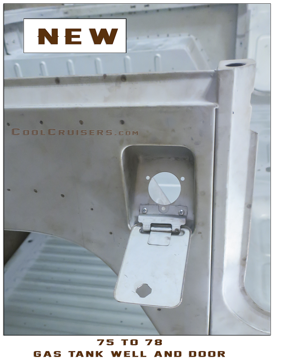 Gas Tank Door & Well 75 to 78