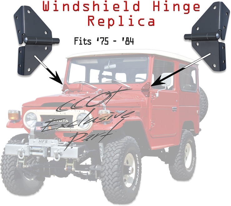 Hinge - Windshield