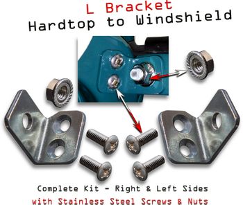 L Bracket - Hardtop to Windshield
