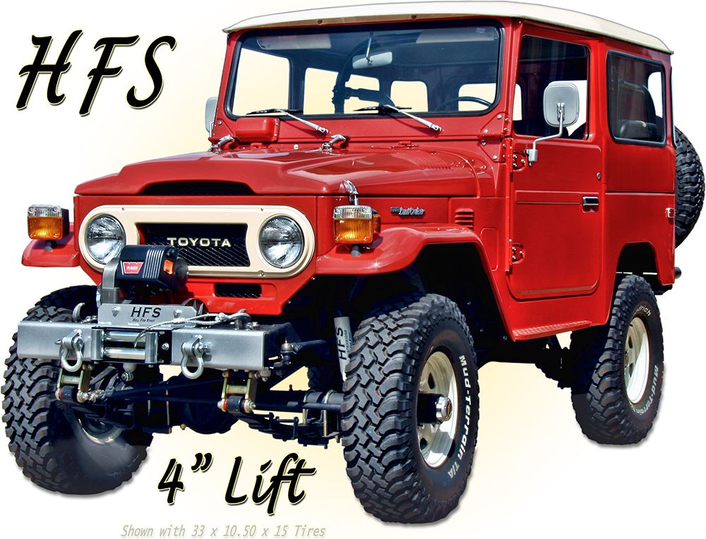 Heavy Duty "Hell for Stout™ " Lifts with "Soft Ride"