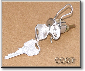 Lock & Key, for Rear Ambulance Door