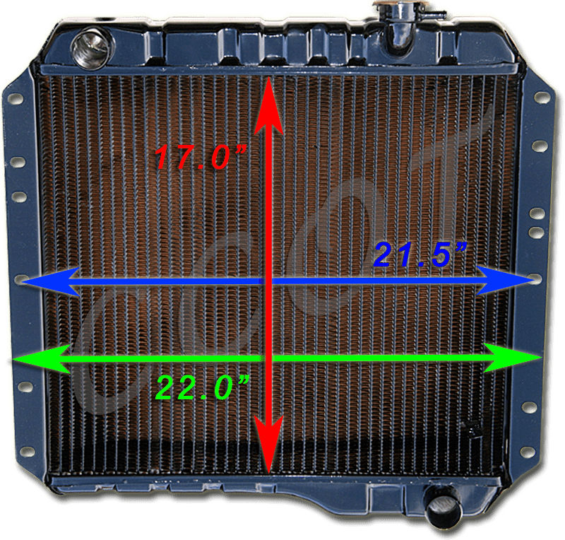 Radiators FJ40 FJ45 FJ60 FJ62