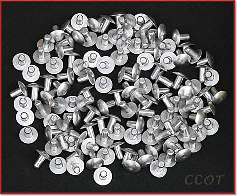 Rivets - Rain Gutter - Soft Al - 110 ea.