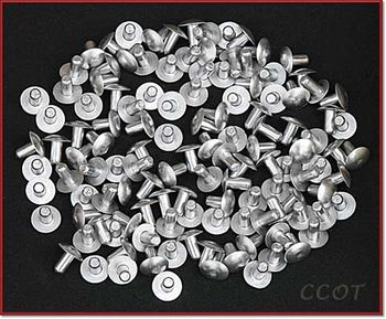 Rivets - Rain Gutter - Soft Al - 110 ea.