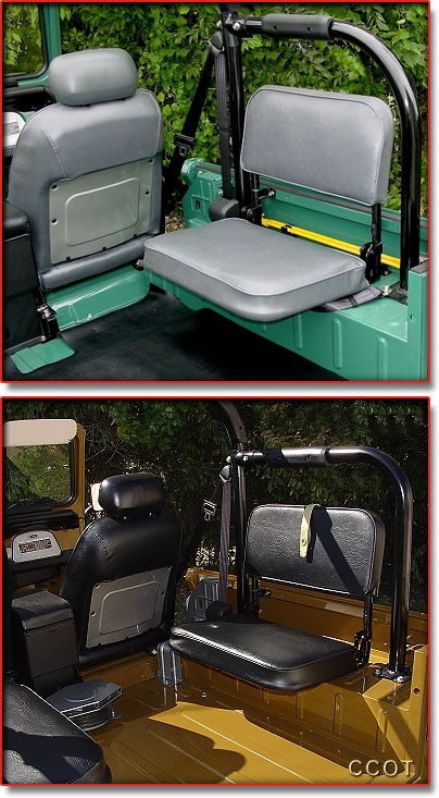 Seat Covers, Jump Seat Set, Both Rears, FJ40