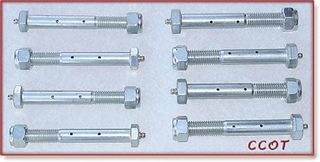 Gun-Drilled Greasable Shackle Bolts
