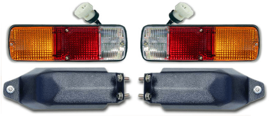 Turn Signal & Rear Shield Combo