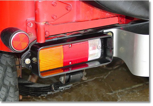 FJ40 Rear Turn Signal Guards