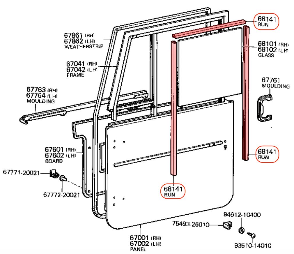 Replace Old Channels Perfectly with OEM or Aftermarket