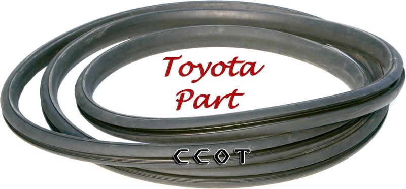 Windshield Glass Lockable Seal, Rubber - 66 to 12/74 -TOYOTA