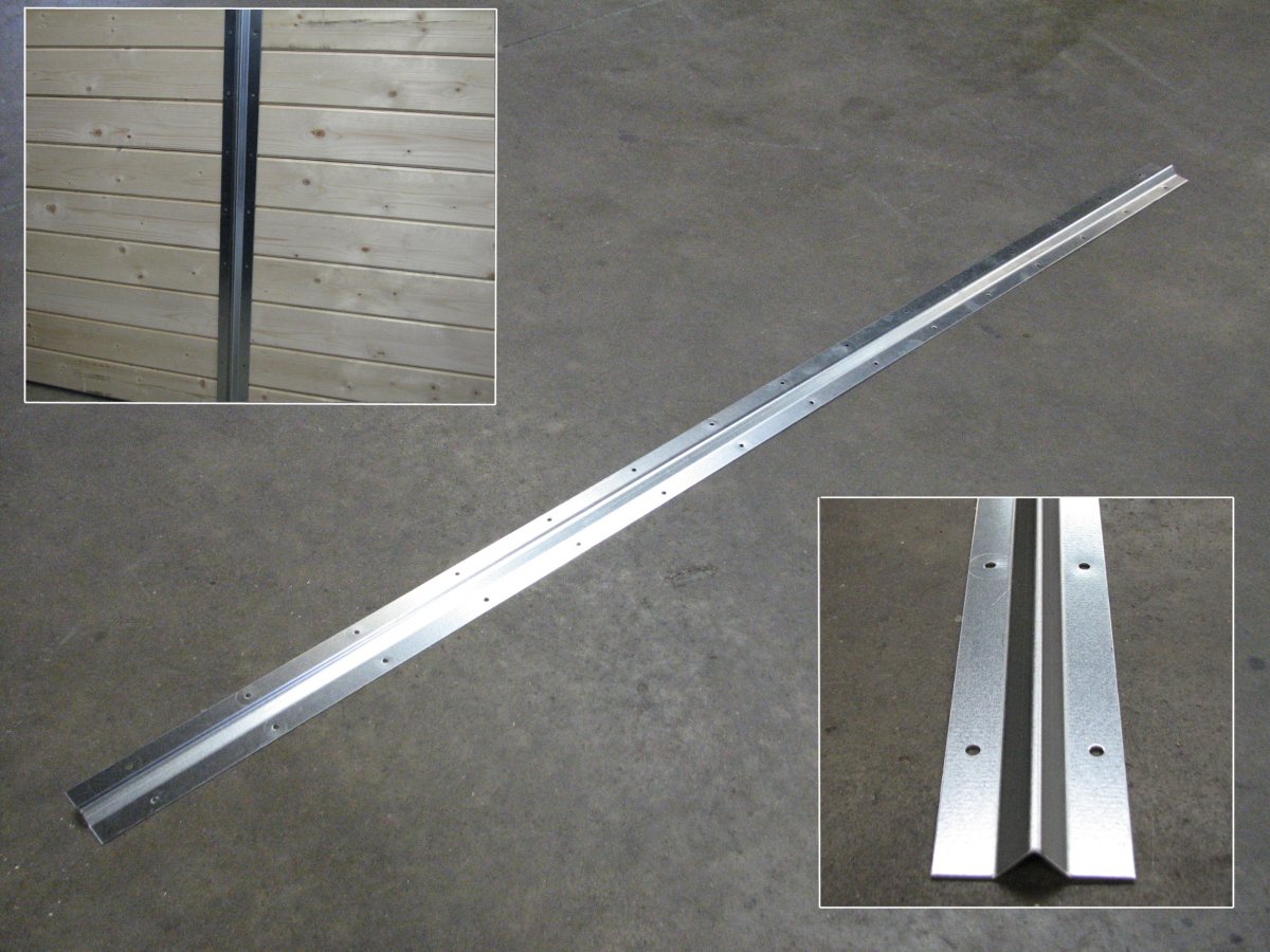 Galvanized Stall Wall Stiffeners Package of 4 each