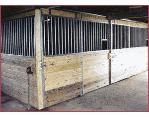 Horse Stall Kits (Support Post Style)