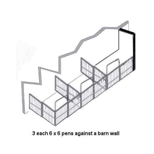 Multiple Goat or Sheep Pens