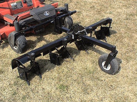 Zero Turn Mower Core Aerator With Mount