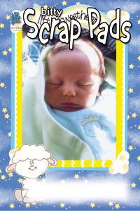 Bitty Scrap Pads, 5x8", Little Guy, scrapbook paper (Provo Craft)