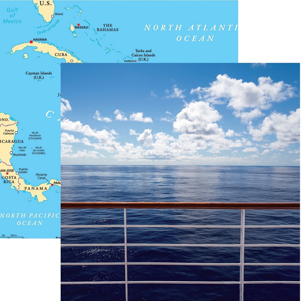 Caribbean Cruise Map