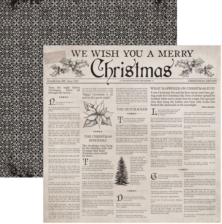 Christmas Edition Collection Christmas Tale Double sided Scrapbook christmas-edition-collection-christmas-tale-double-sided-scrapbook