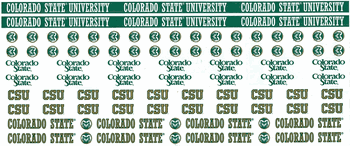 College & University, 12" Border Stickers, scrapbook (Sports Solution ...