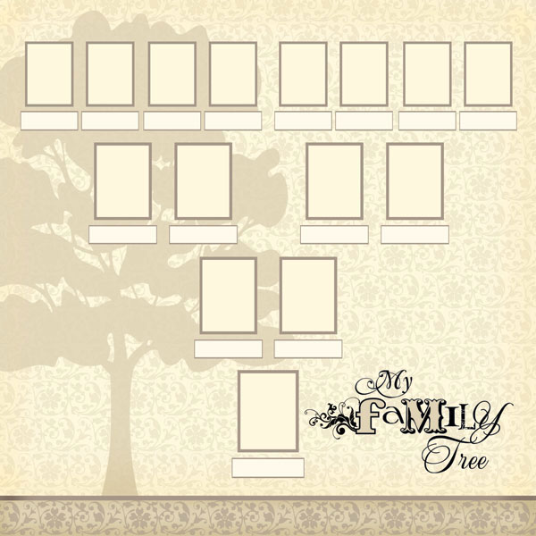 Family Tree Scrapbook Images