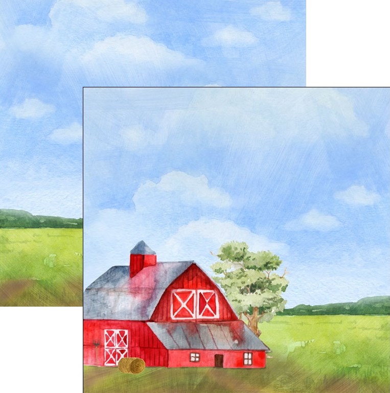 Farm, Western & Cowboys, scrapbook papers (52_choices)