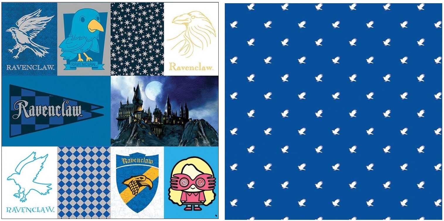 Harry Potter Collection, Ravenclaw House, double-sided scrapbook paper ...