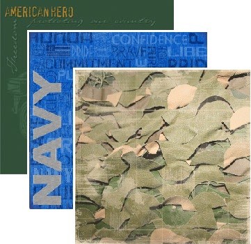 Military, scrapbook papers (49_choices)