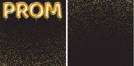 Prom Balloons, school & dance double-sided scrapbook paper (Scrapbook ...