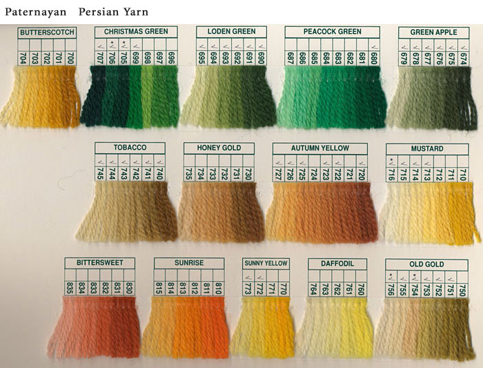 Paternayan Wool Yarn, for needlepoint & cross stitch, 8_yard skein (110 ...