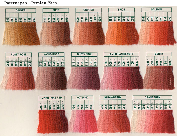 Paternayan Wool Yarn, for needlepoint & cross stitch, 8_yard skein (110 ...