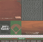 Sports, Baseball scrapbook papers (23_choices)