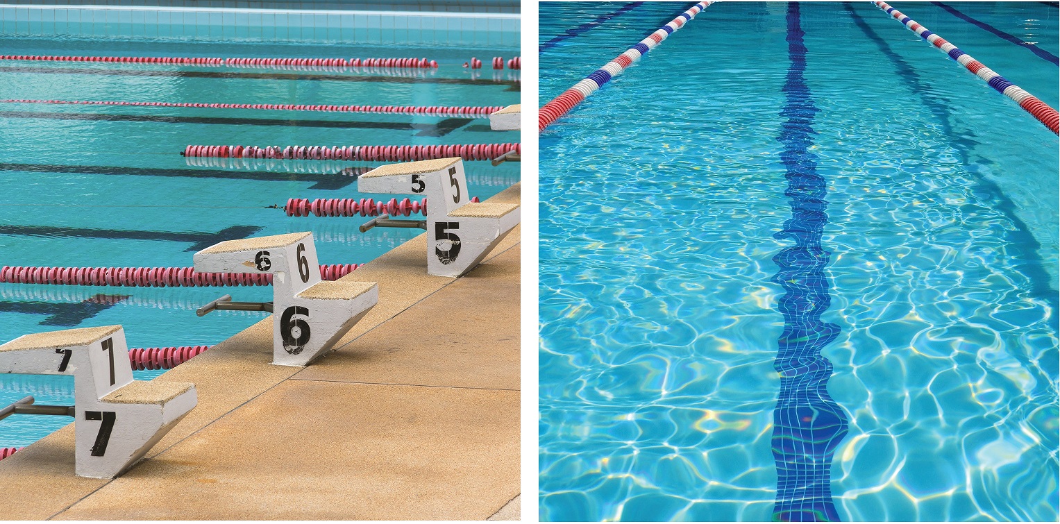Swim Team Scrapbook Pages