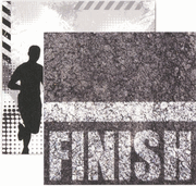 Sports, Running, Track & Field and Marathon scrapbook papers (26_choices)