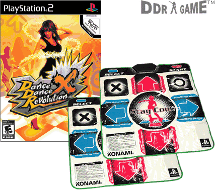 2 x Original Konami Dance Pad for PS2 Dance Dance Revolution DDR X Dance Game for PS2