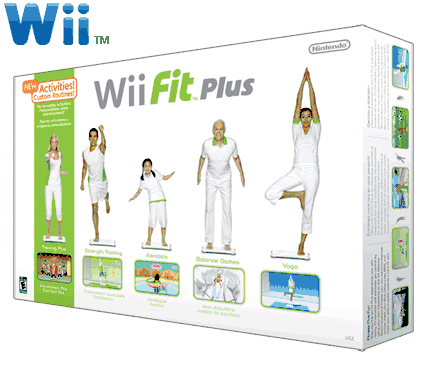 Nintendo Wii Fit Plus Original Bundle Game Balance Board