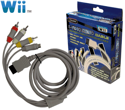 Nintendo wii s video cable store