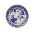 6" Delft Blue Birth Plate - Personalized Birth Plates & Birth Tiles