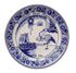 8" Delft Blue Birth Plate - Personalized Birth Plates & Birth Tiles