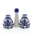 Delft Blue Salt & Pepper Set with Tray - Salt & Pepper Sets, Utensils ...