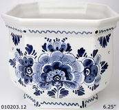 Figurines and Planters - DeWit Handpainted Delftware